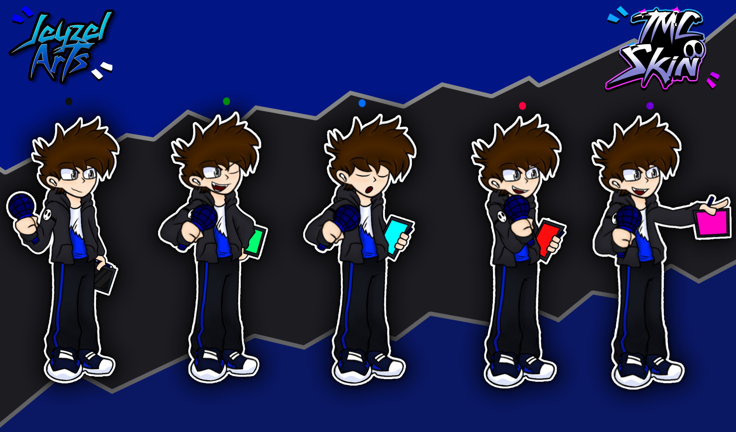 Jeyzel Arts Sprites V2! -DEFINITIVE EDITION- [Friday Night Funkin'] [Mods]