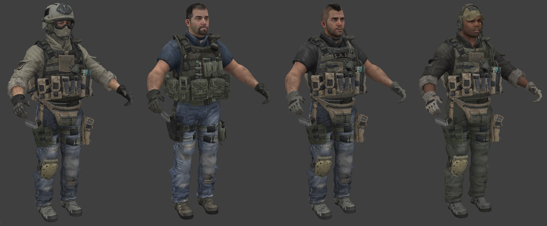 CoD:MW2 TF141 Brazilian Operators Mod for Counter-Strike: Source | CS:S ...