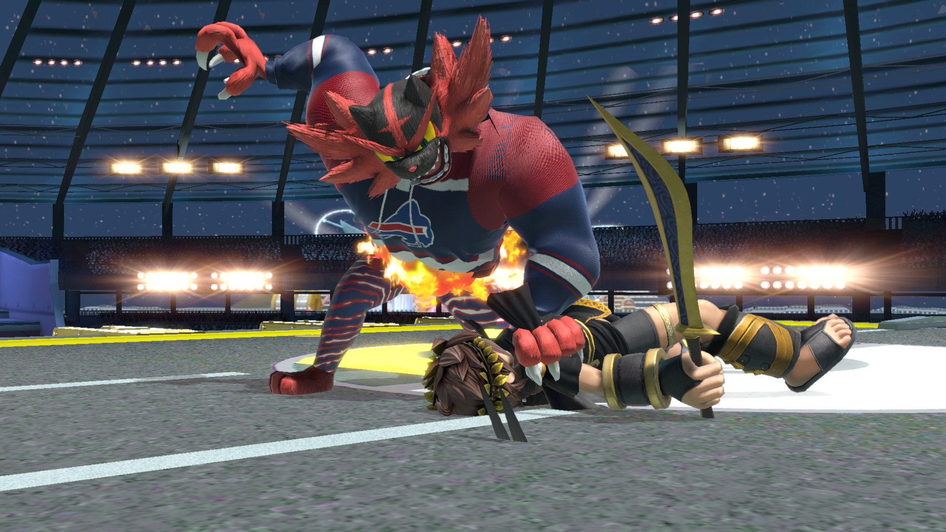 Bills Jacket Incineroar Mod for Super Smash Bros. Ultimate | SSBU Mods