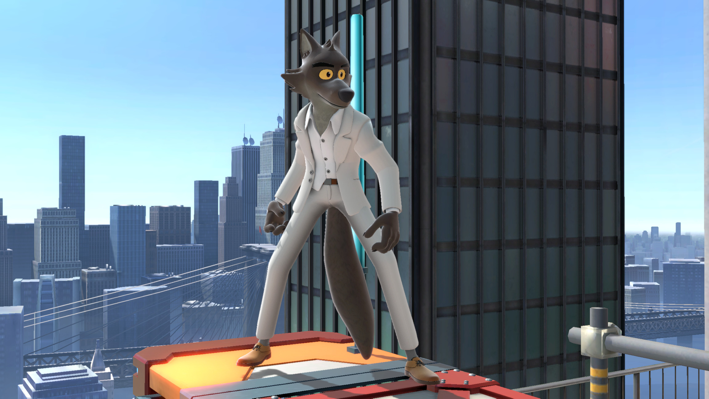 Mr. Wolf (The Bad Guys) [Super Smash Bros. Ultimate] [Mods]