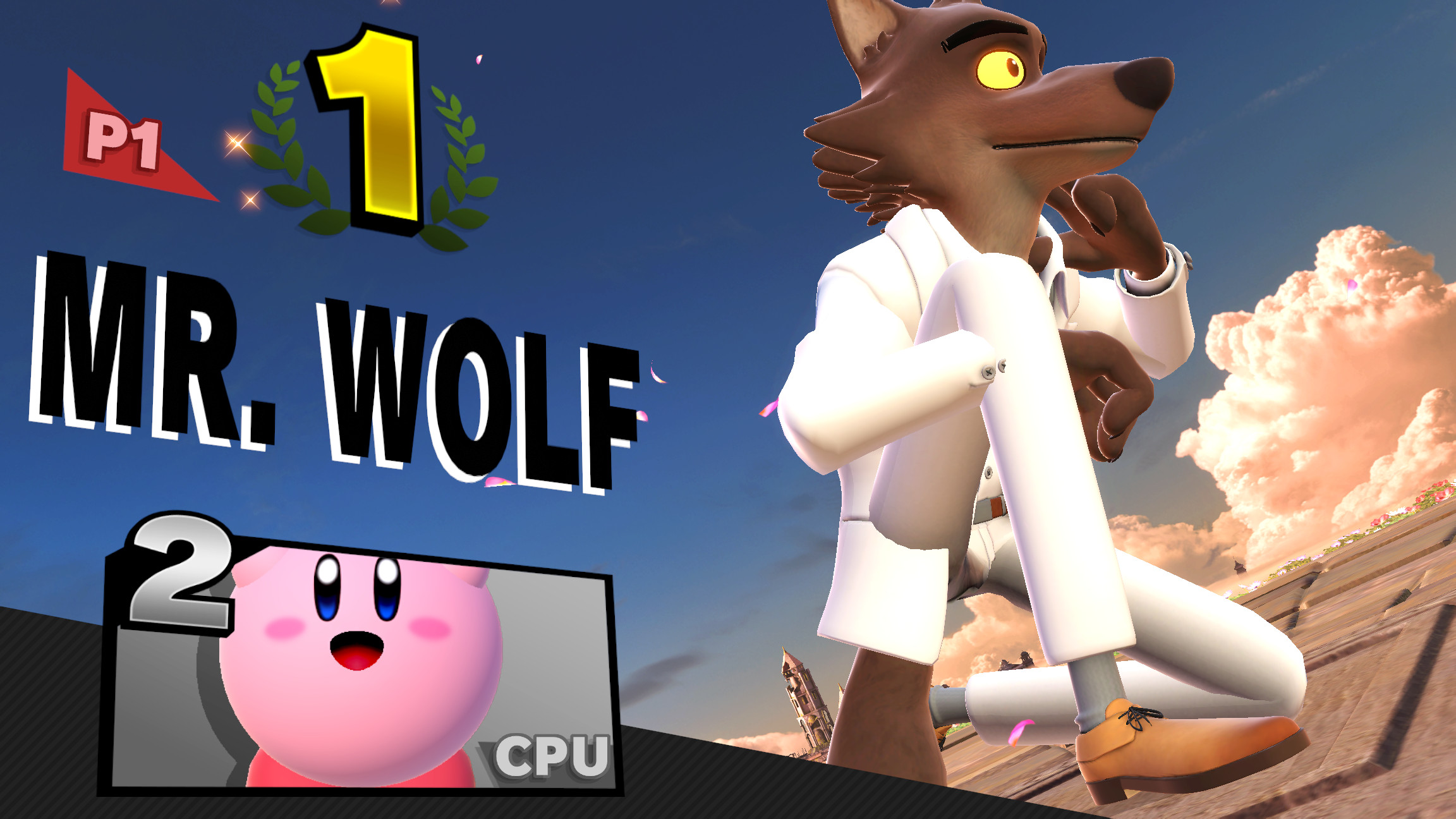 Mr. Wolf (The Bad Guys) [Super Smash Bros. Ultimate] [Mods]
