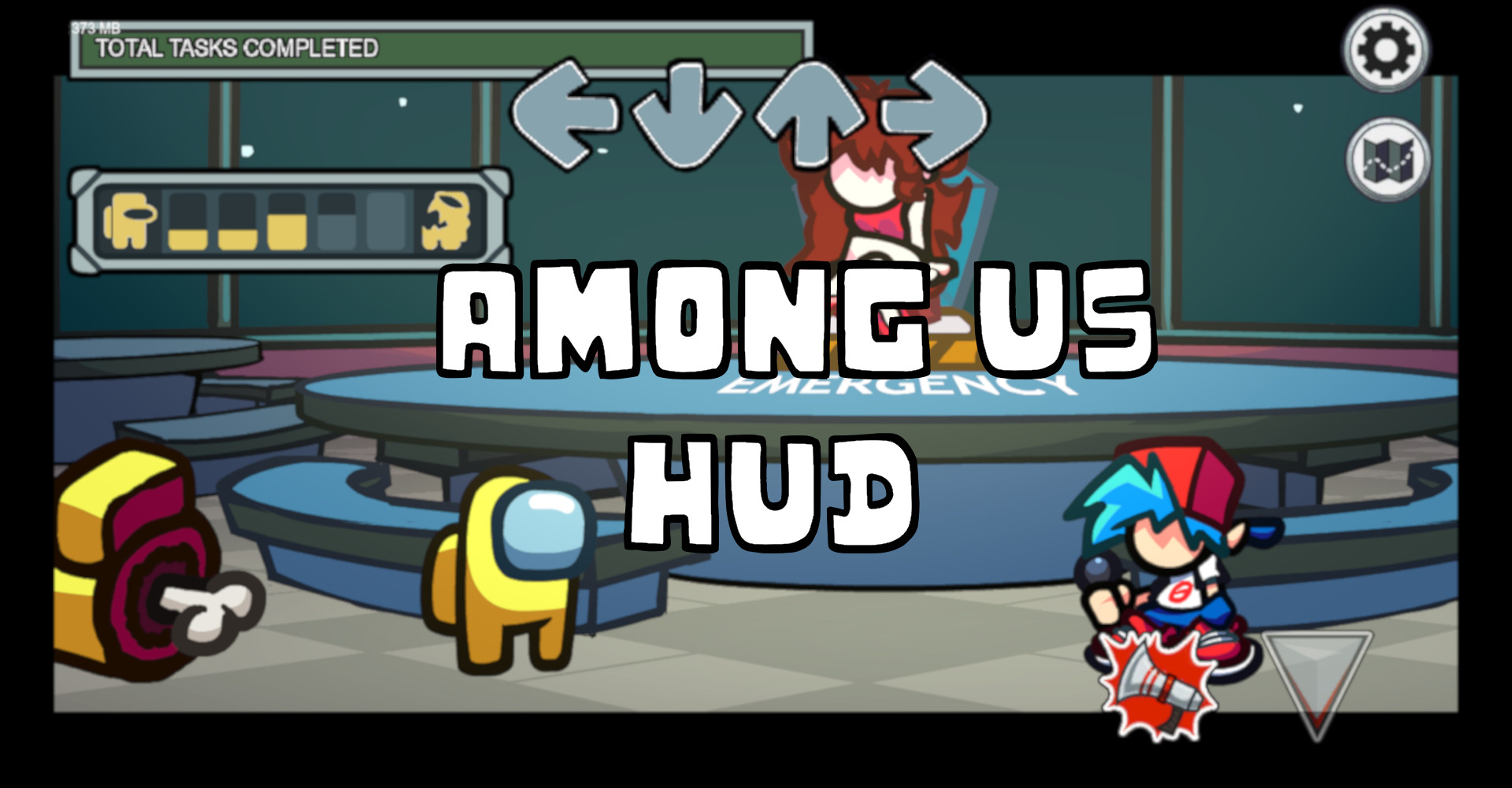 Among Us Hud Mod for Friday Night Funkin' | FNF Mods