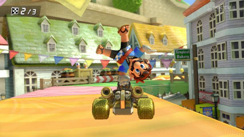 Mario (Happi) with MKT Animations Mod for Mario Kart 8 | MK8 Mods