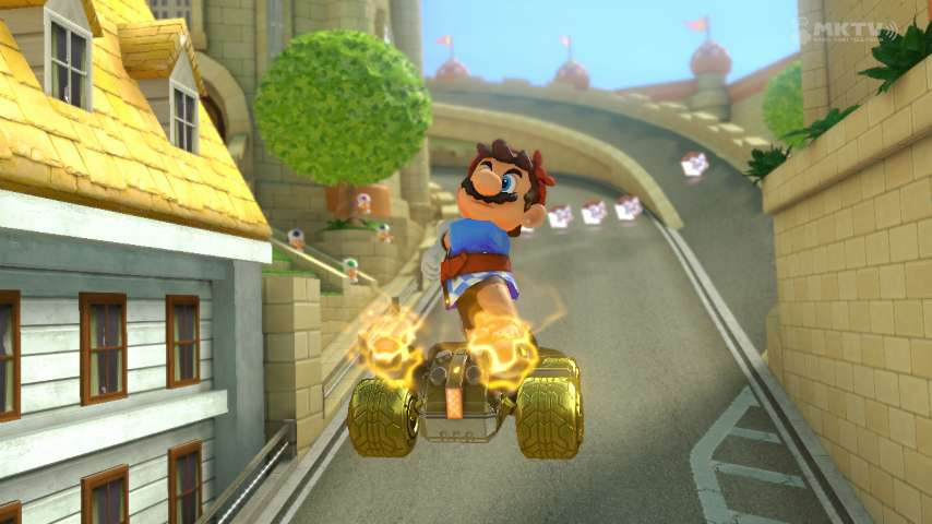 Mario (Happi) with MKT Animations Mod for Mario Kart 8 | MK8 Mods