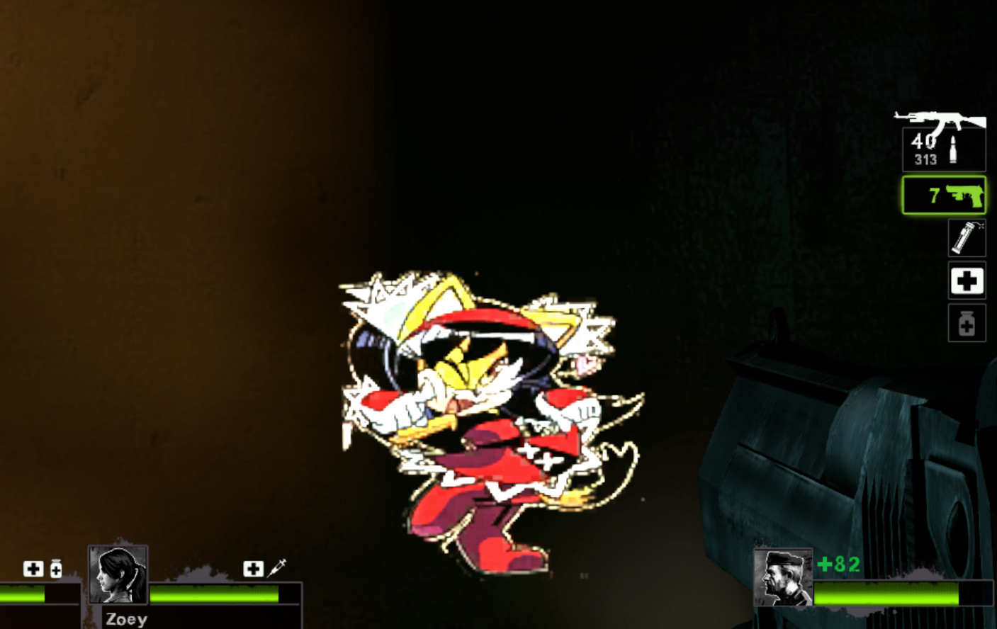 Sonic Archie - Honey the Cat Flashlight Mod for Left 4 Dead 2 | L4D2 Mods
