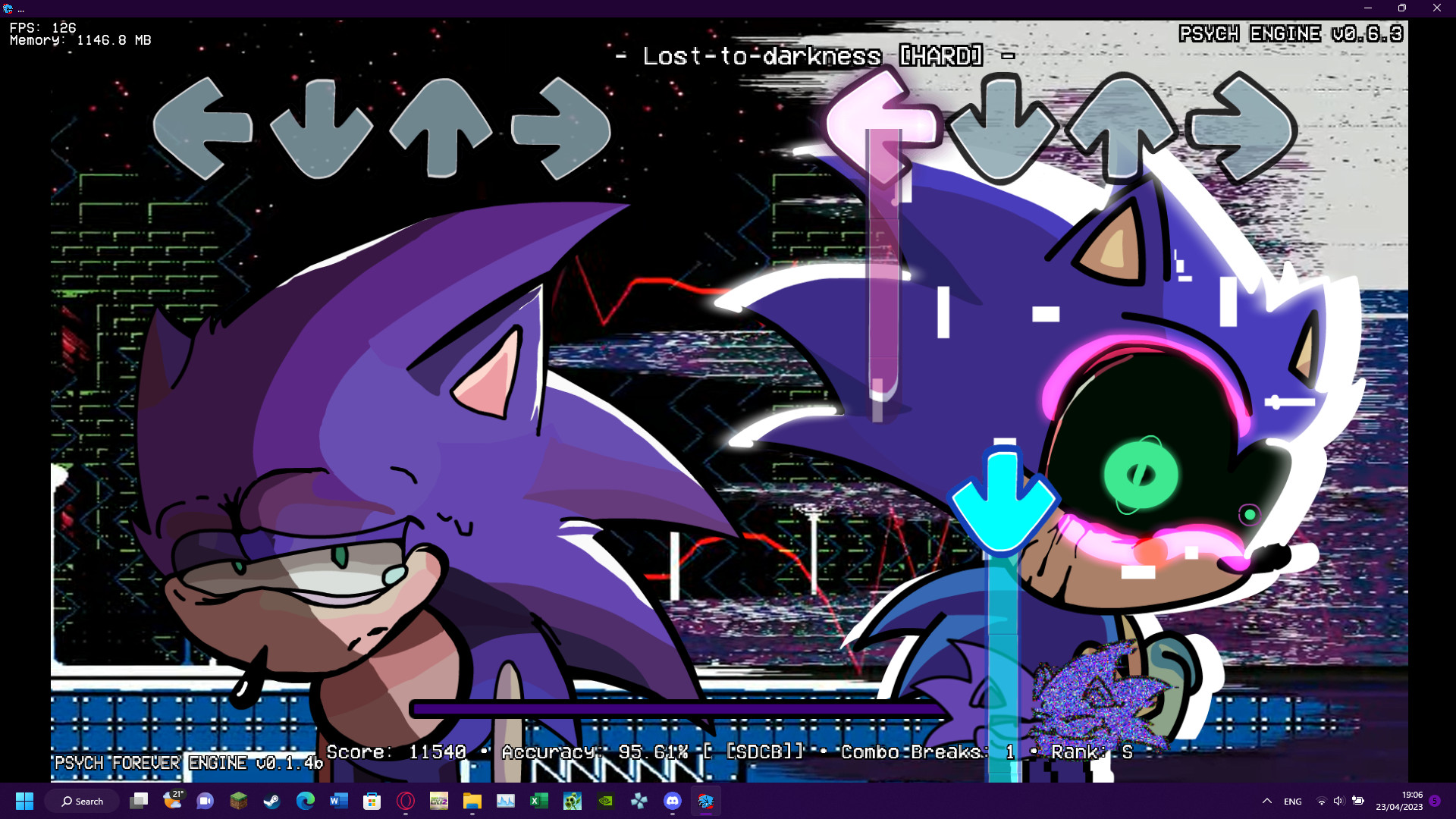 Lost To Darkness (Rework) Mod for Friday Night Funkin' | FNF Mods