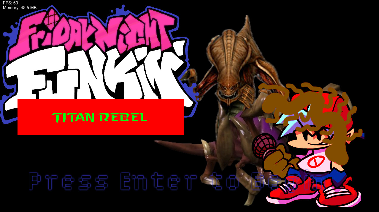 FNF Titan Rebel Mod for Friday Night Funkin' | FNF Mods