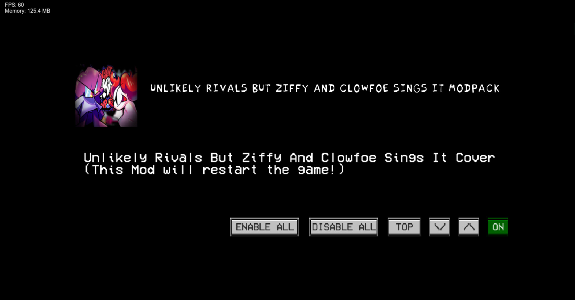 Unlikely Rivals But Ziffy And Clowfoe Sing It Mod for Friday Night ...