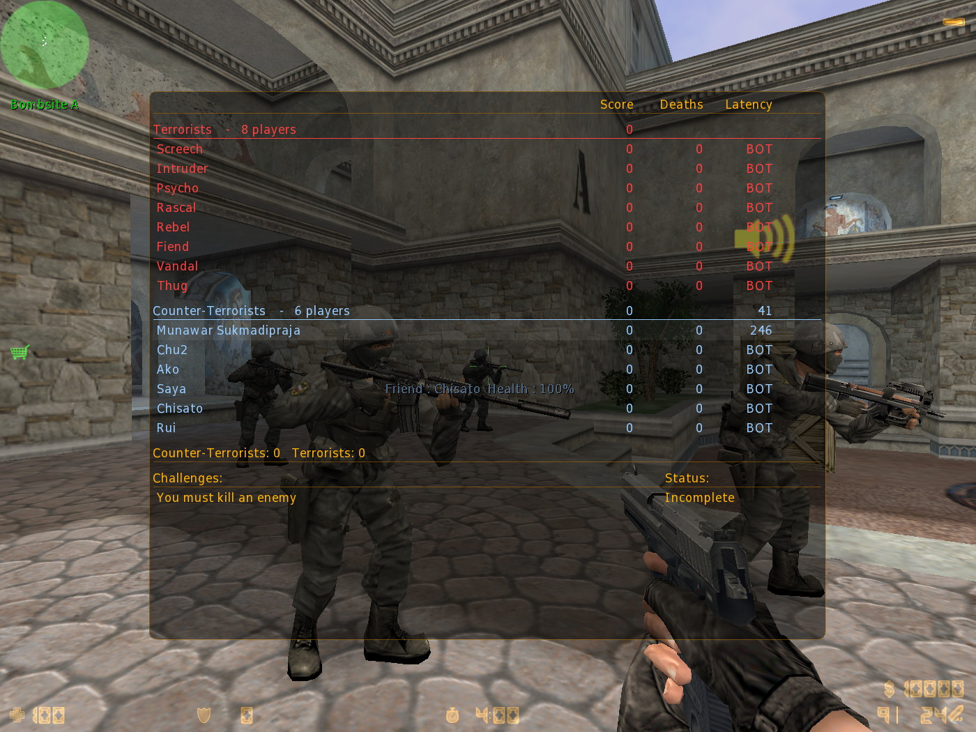 Custom Tour of Duty's BOT Nickname from BanG Dream [Counter-Strike ...