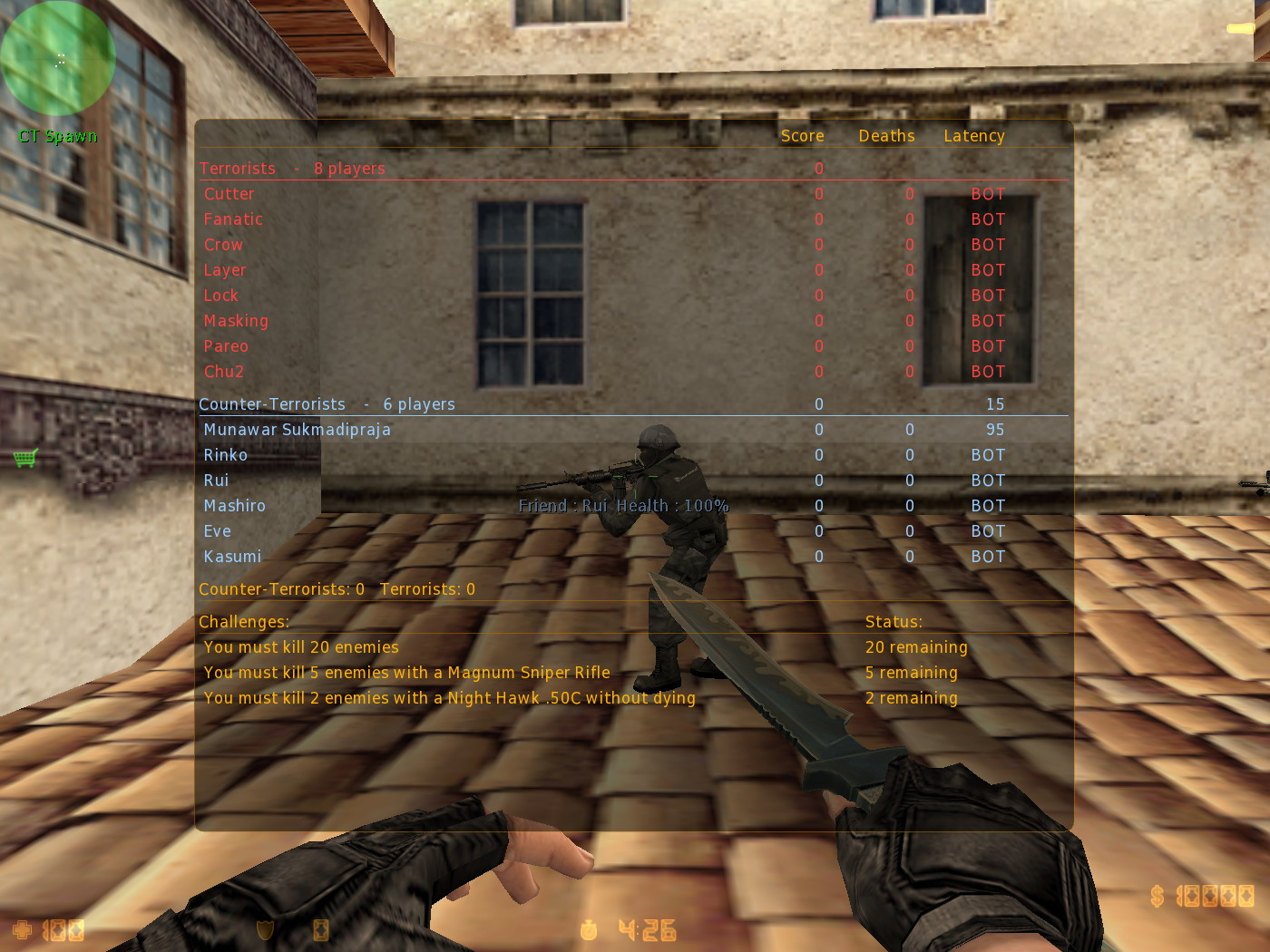 Custom Tour of Duty's BOT Nickname from BanG Dream [Counter-Strike ...