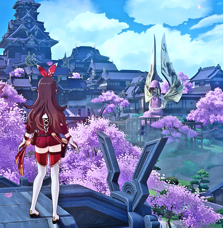 The Statue of the Omnipresent God Colored Mod for Genshin Impact | GI Mods