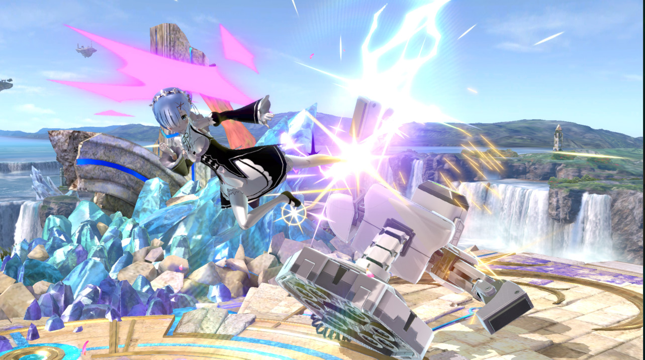 Rem over Zelda [Super Smash Bros. Ultimate] [Mods]