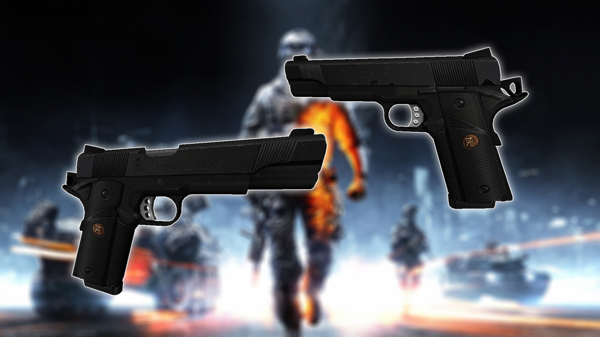 BF3 Springfield Armory M45MEU(SOC) Imitation Mod for Counter-Strike 1.6 ...