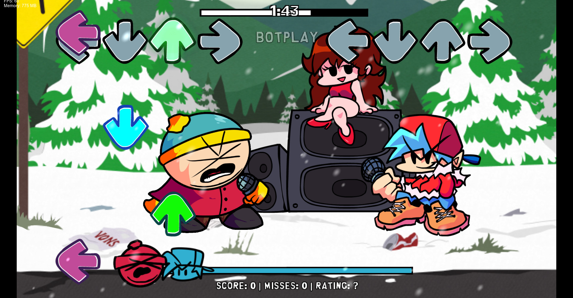 fnf vs south park - beta Mod for Friday Night Funkin' | FNF Mods