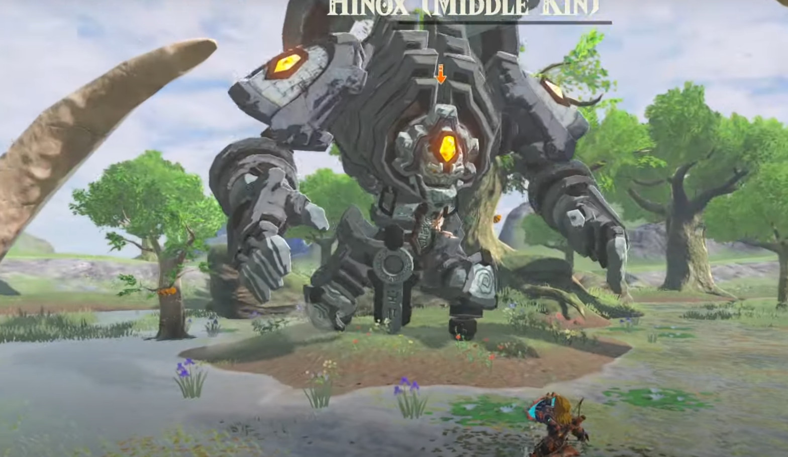 Big Guardian over Hinoxes Mod for The Legend of Zelda: Breath of the ...