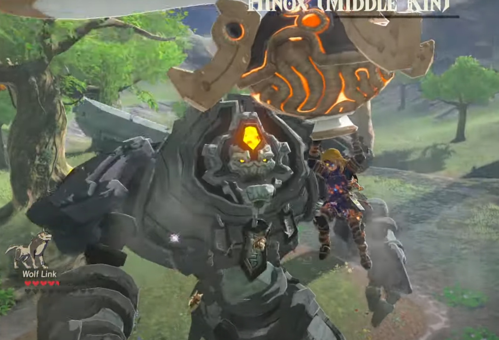 Big Guardian over Hinoxes Mod for The Legend of Zelda: Breath of the ...