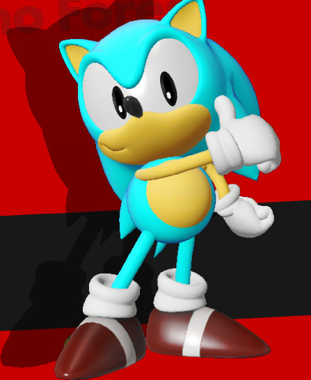 Cyan Classic Sonic Mod for Sonic Forces | SFCS Mods