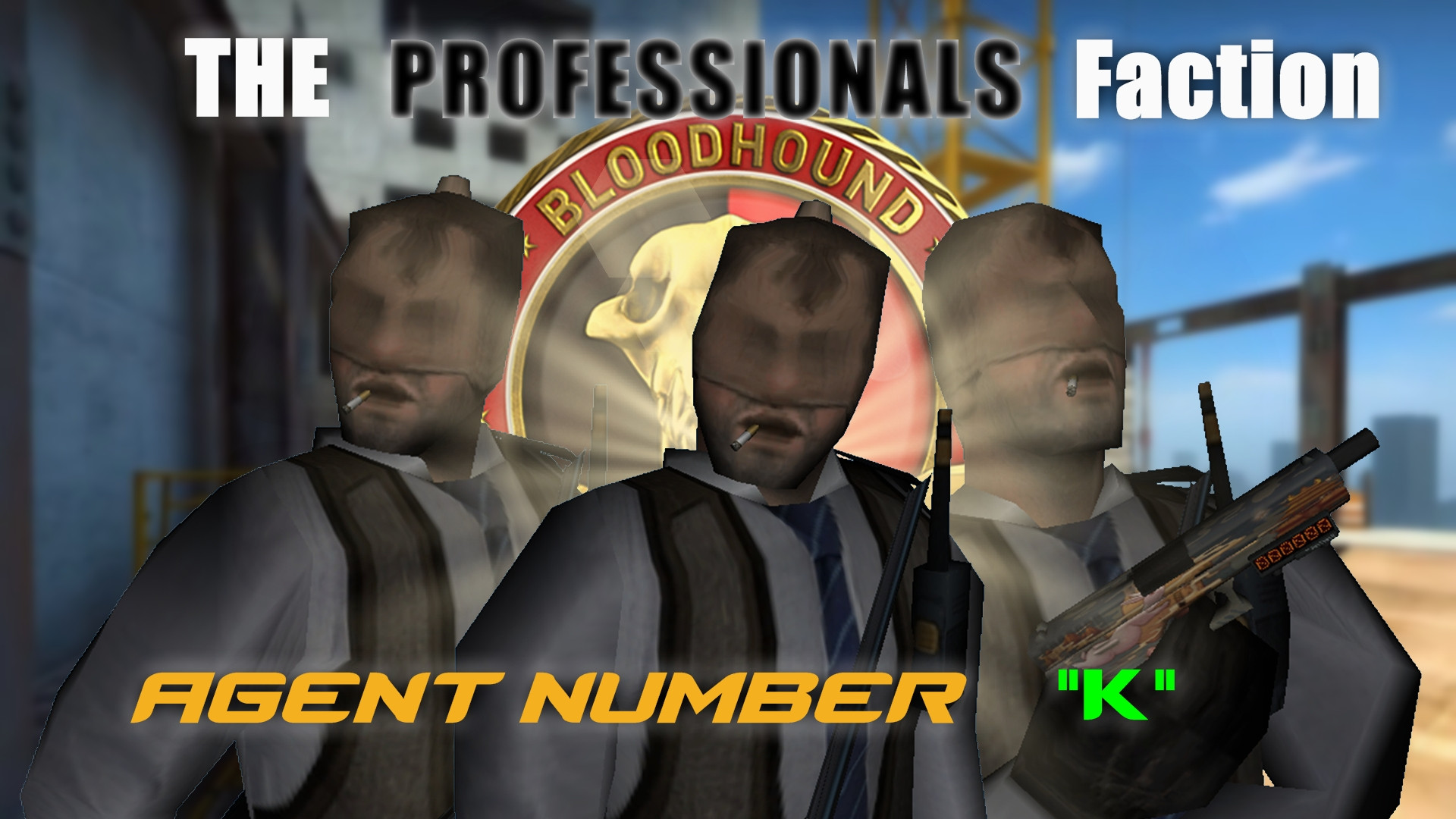 The Professionals | Agent Number "K" Reskin Mod for Counter-Strike 1.6 ...