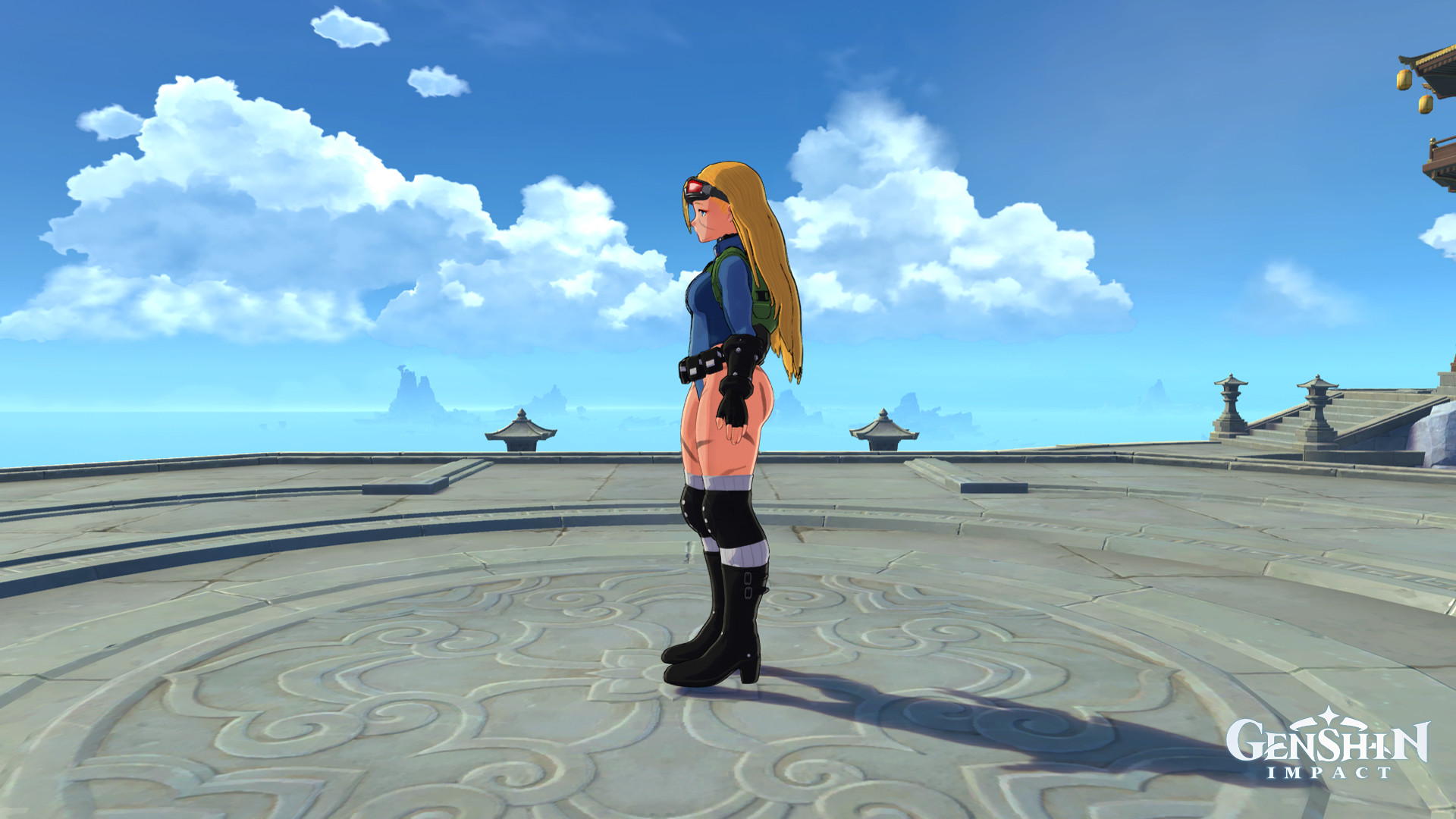 SFV Cammy (Replaces Shenhe) [Genshin Impact] [Mods]