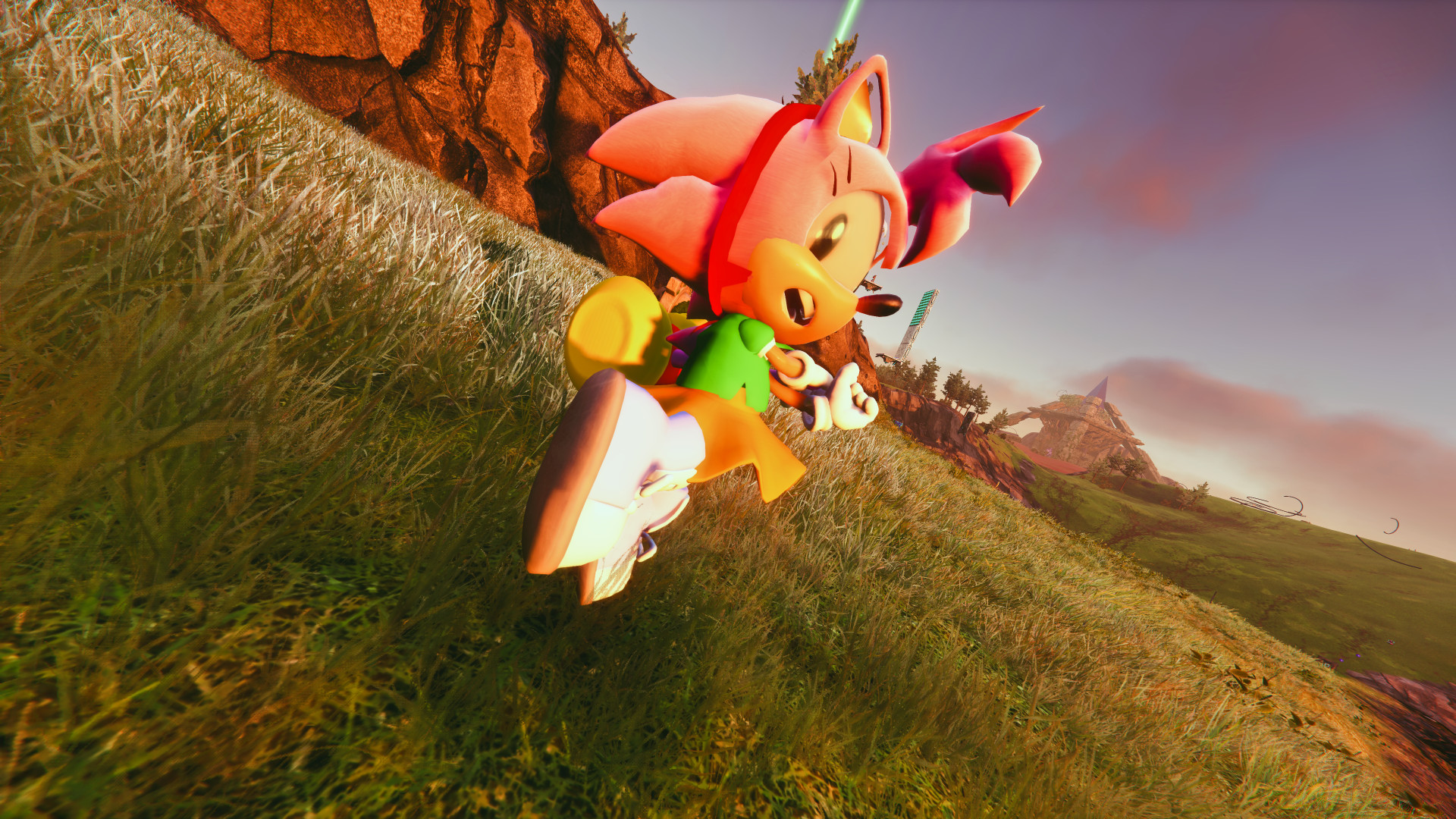 Amy Frontiers V3.0 [NEW Panda Edition!] Mod for Sonic Frontiers ...