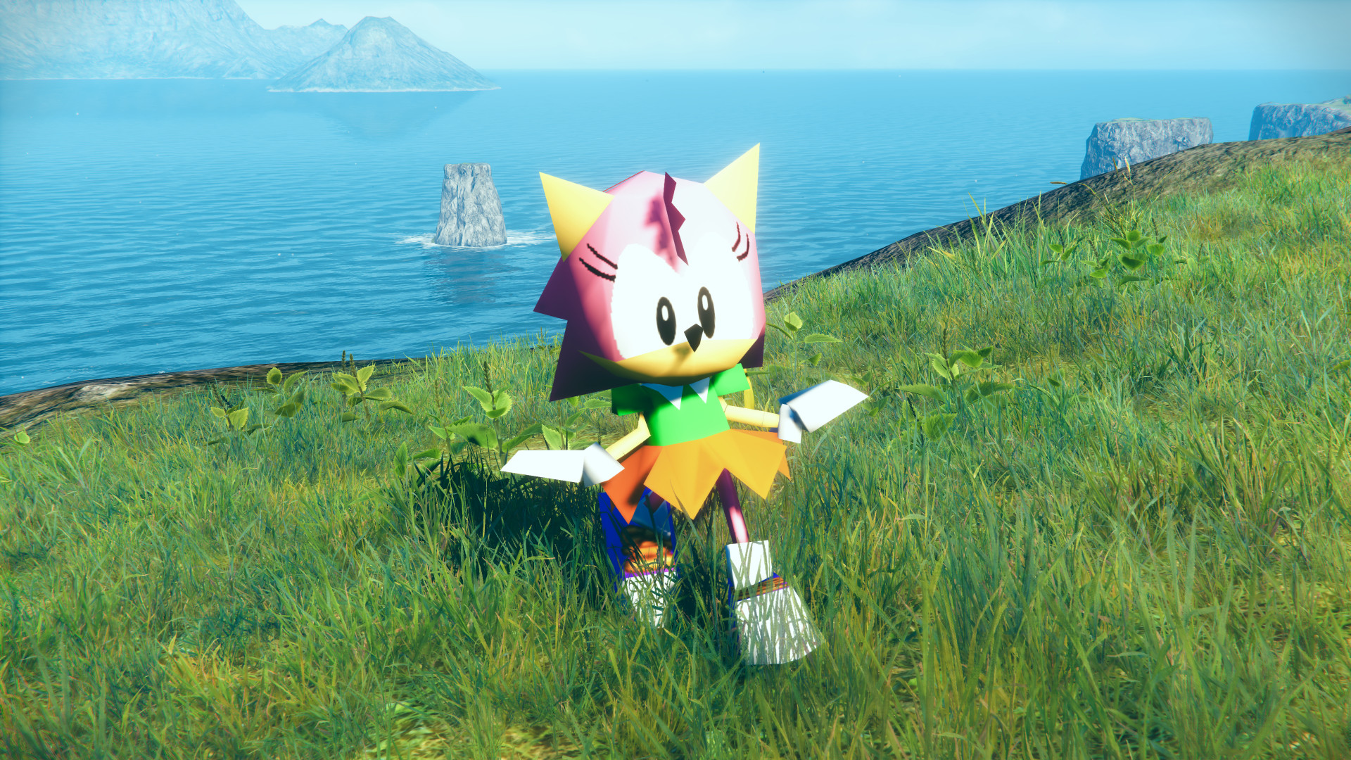 Amy Frontiers V3.0 [NEW Panda Edition!] Mod for Sonic Frontiers ...