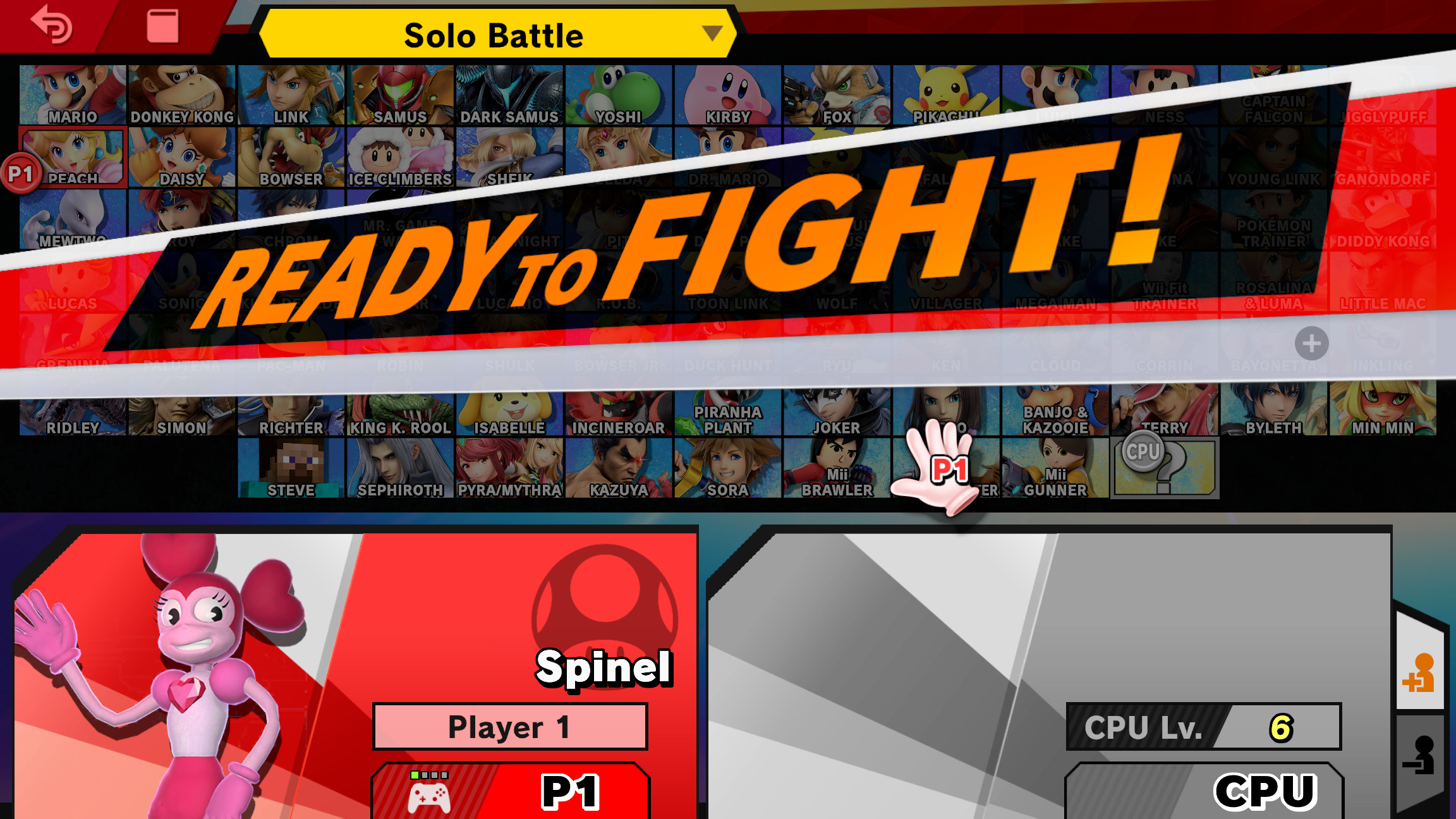 Spinel (Rejuvenated/Past) Mod for Super Smash Bros. Ultimate | SSBU Mods