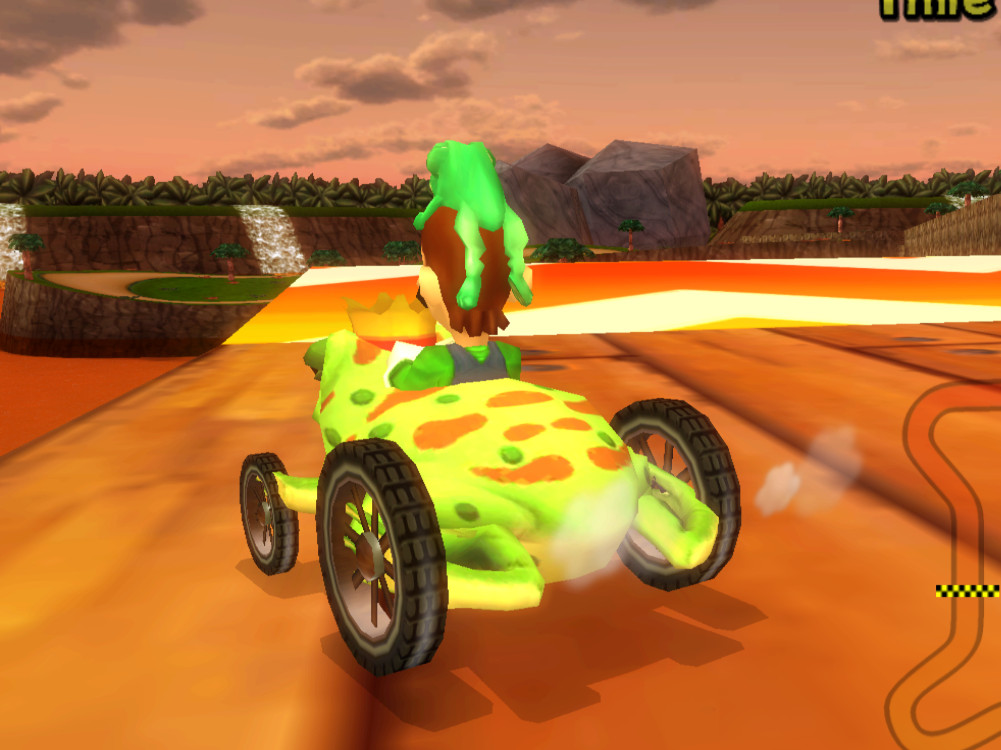 Frog Luigi [Mario Kart Wii] [Mods]