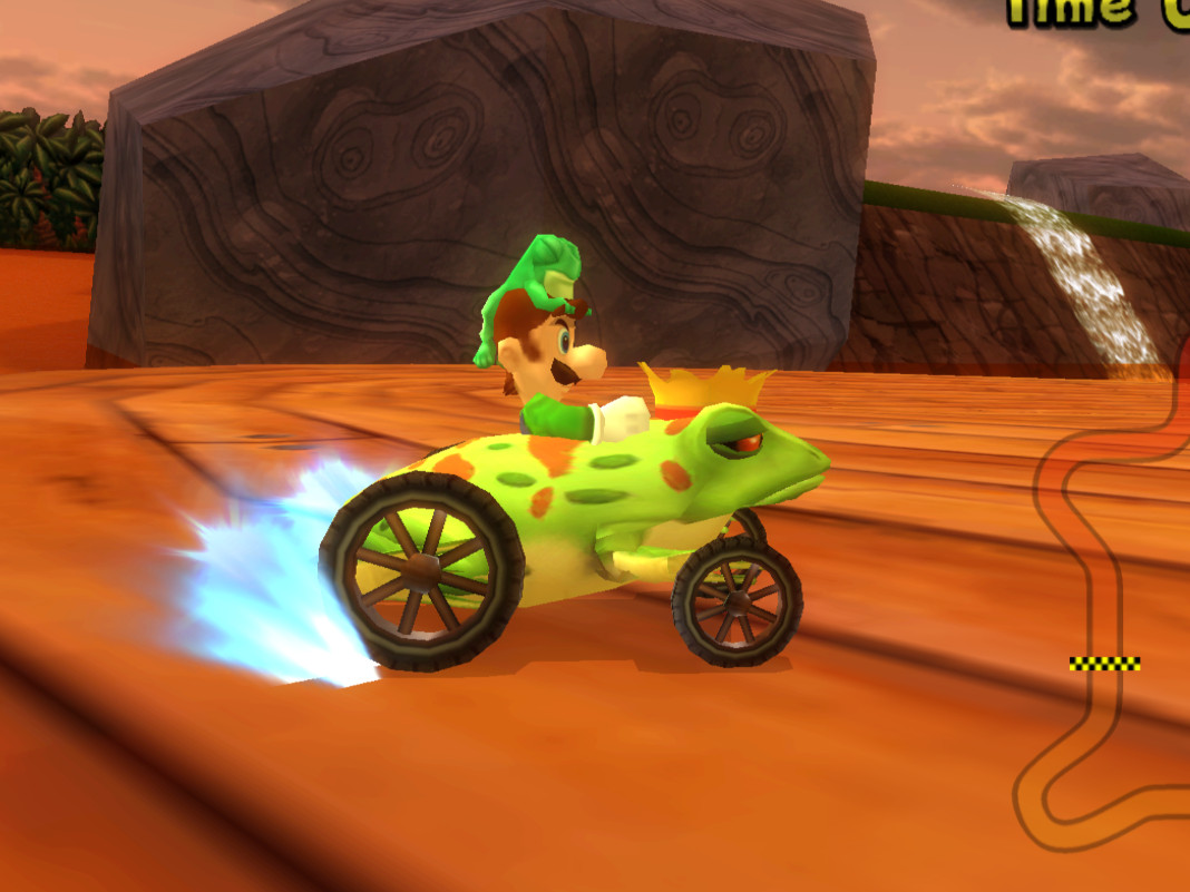 Frog Luigi [Mario Kart Wii] [Mods]