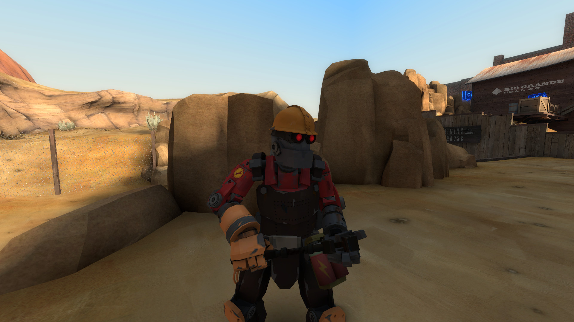 Robot Engineer Glowing Head Fix Mod for Team Fortress 2 | TF2 Mods