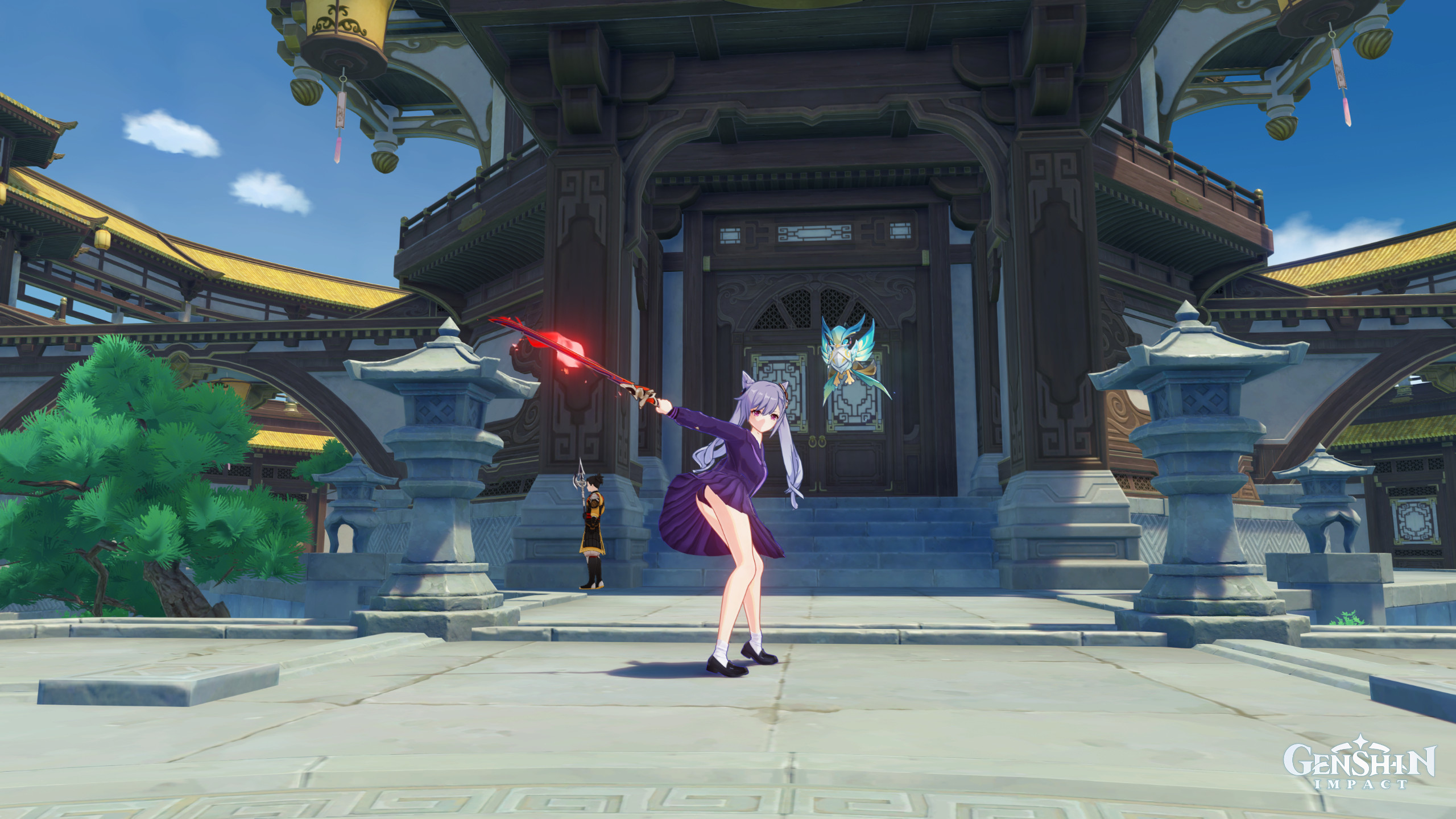 Keqing School Girl (SFW) Mod for Genshin Impact | GI Mods