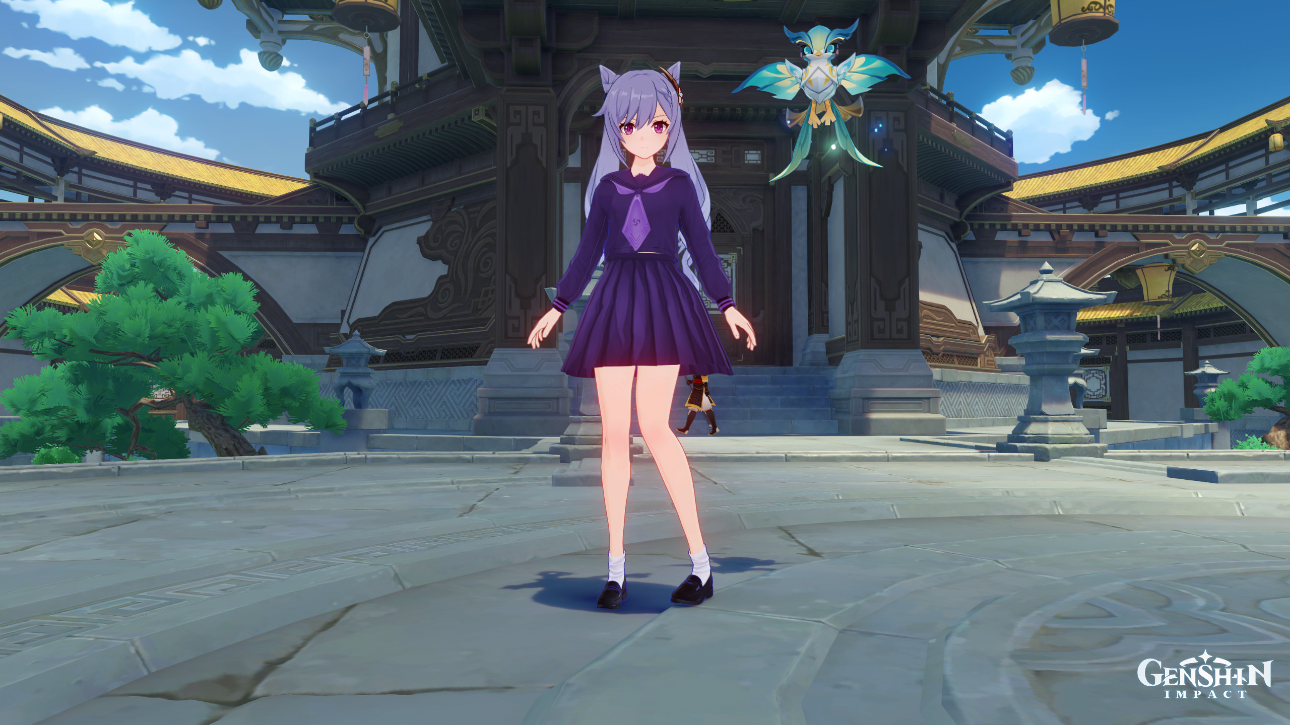 Keqing School Girl (SFW) Mod for Genshin Impact | GI Mods