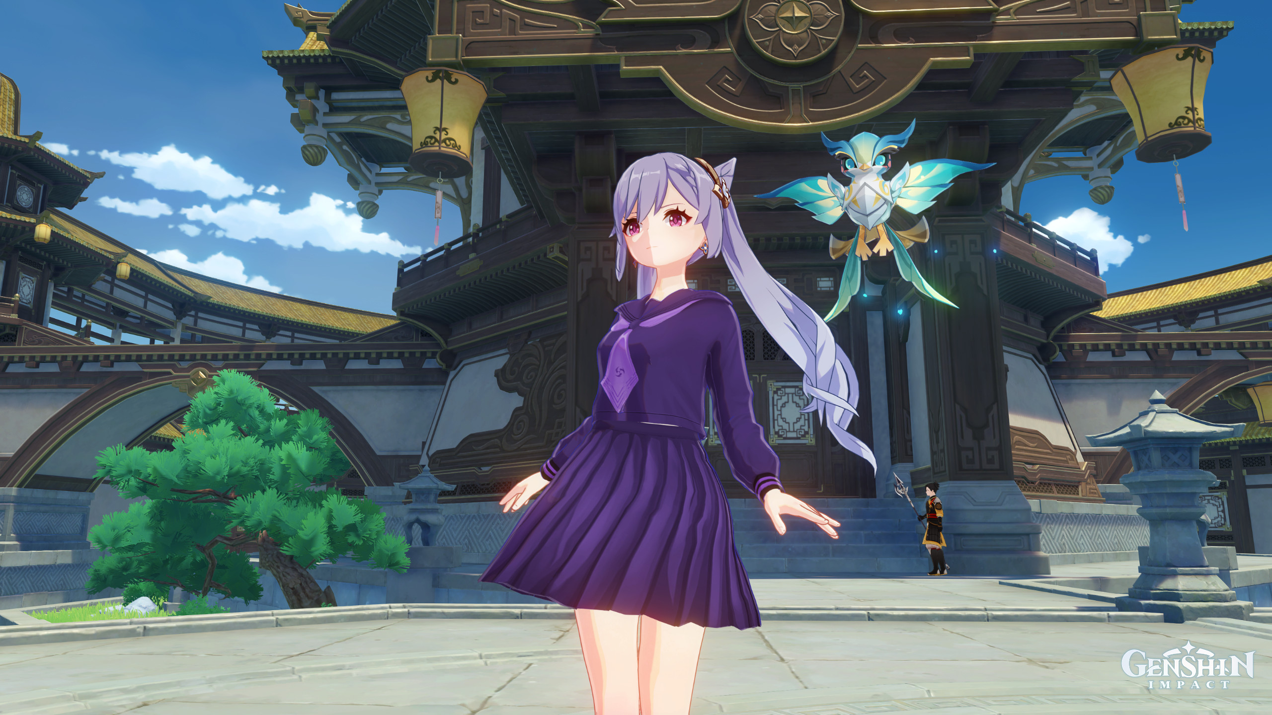 Keqing School Girl (SFW) Mod for Genshin Impact | GI Mods