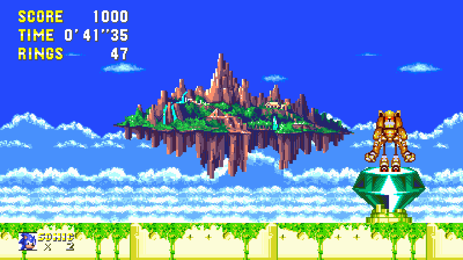 Hyper Mecha Sonic Boss Fight Mod for Sonic 3 A.I.R. | S3AIR Mods