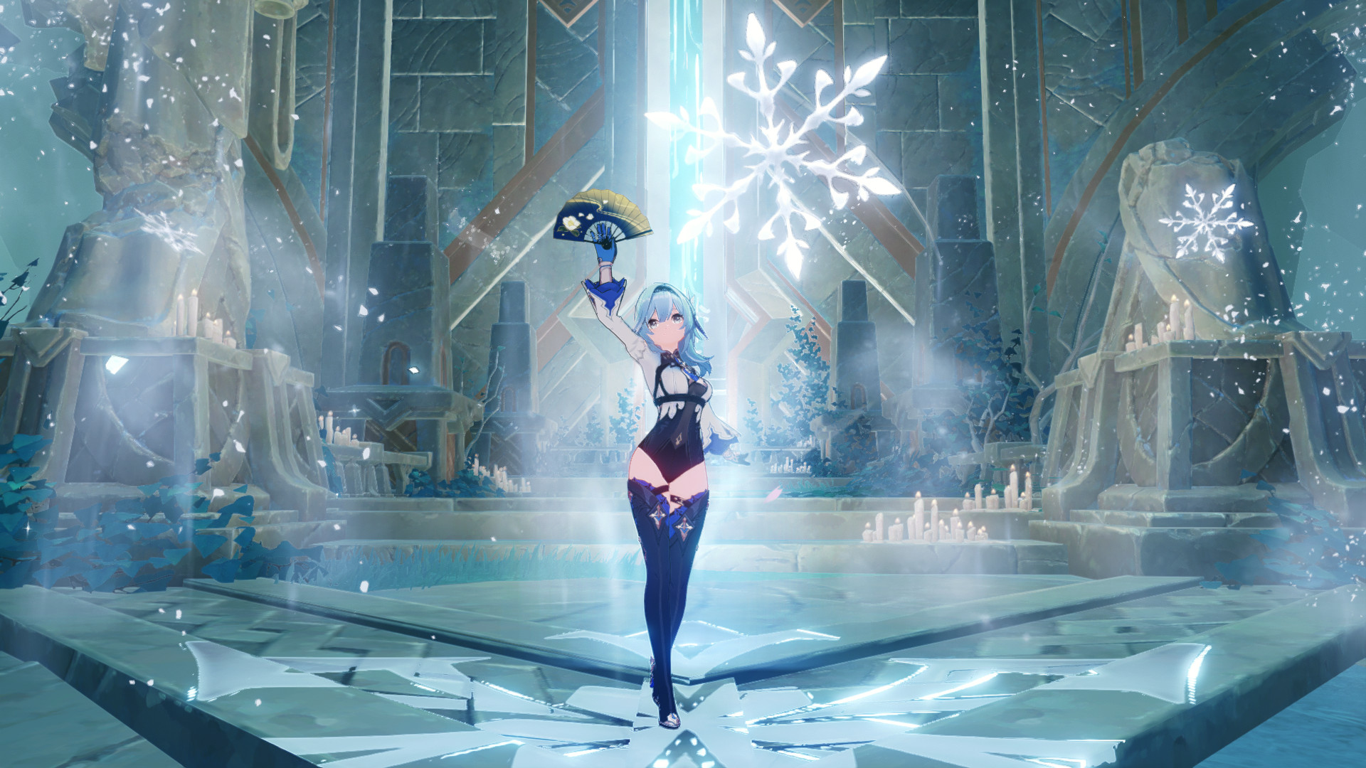 Eula over Ayaka + Amenoma Cryo [Genshin Impact] [Mods]