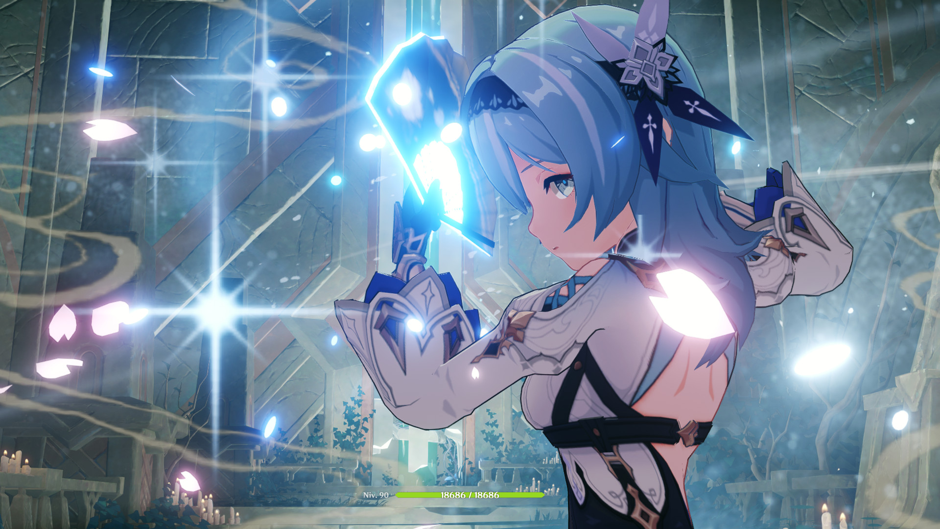 Eula over Ayaka + Amenoma Cryo [Genshin Impact] [Mods]