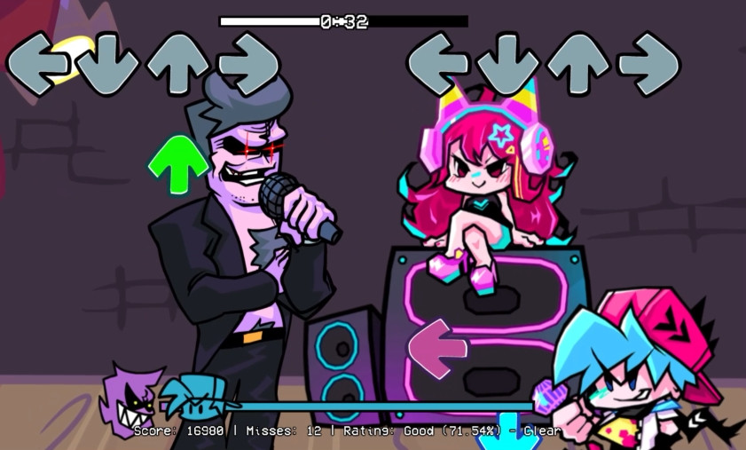 Cyberpunk GF Skin Mod for Friday Night Funkin' | FNF Mods