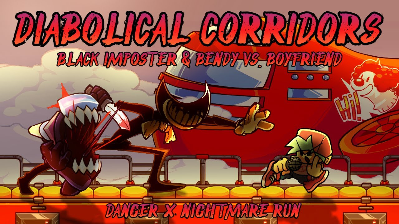 Danger x Nightmare Run Mashup But it's Playable Mod for Friday Night ...