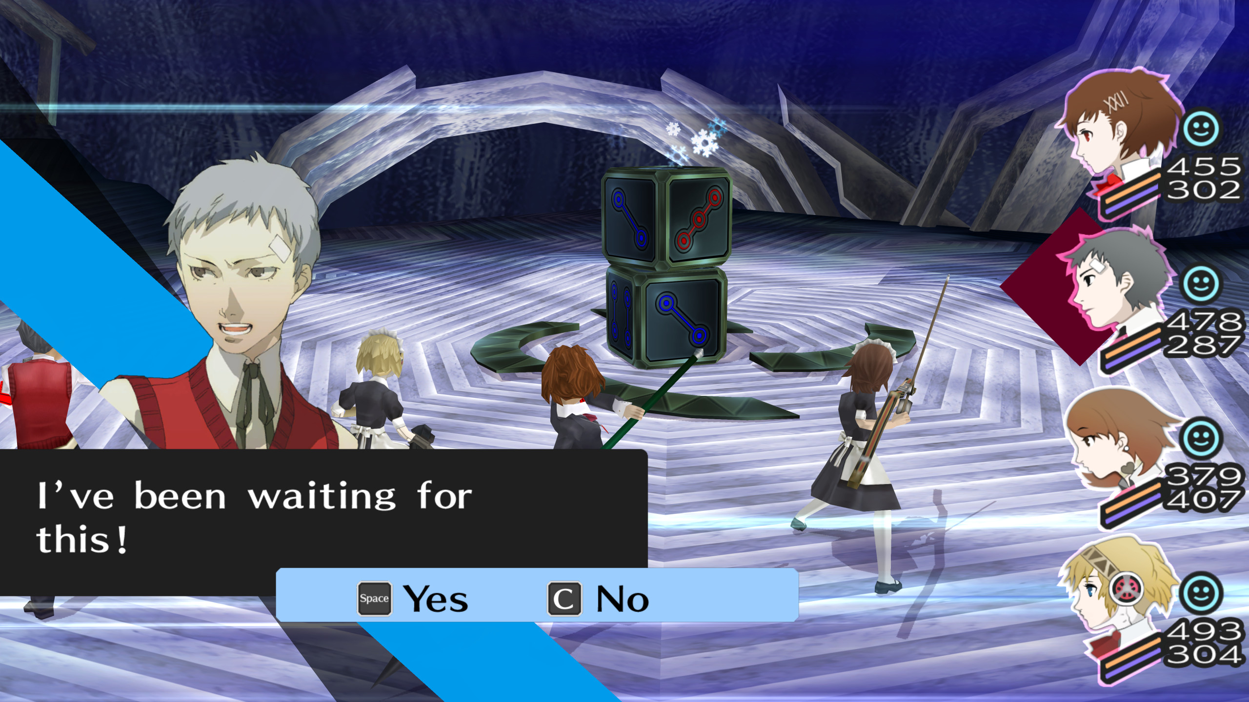 Confident Akihiko AOA Mod for Persona 3 Portable (PC) | P3P PC Mods