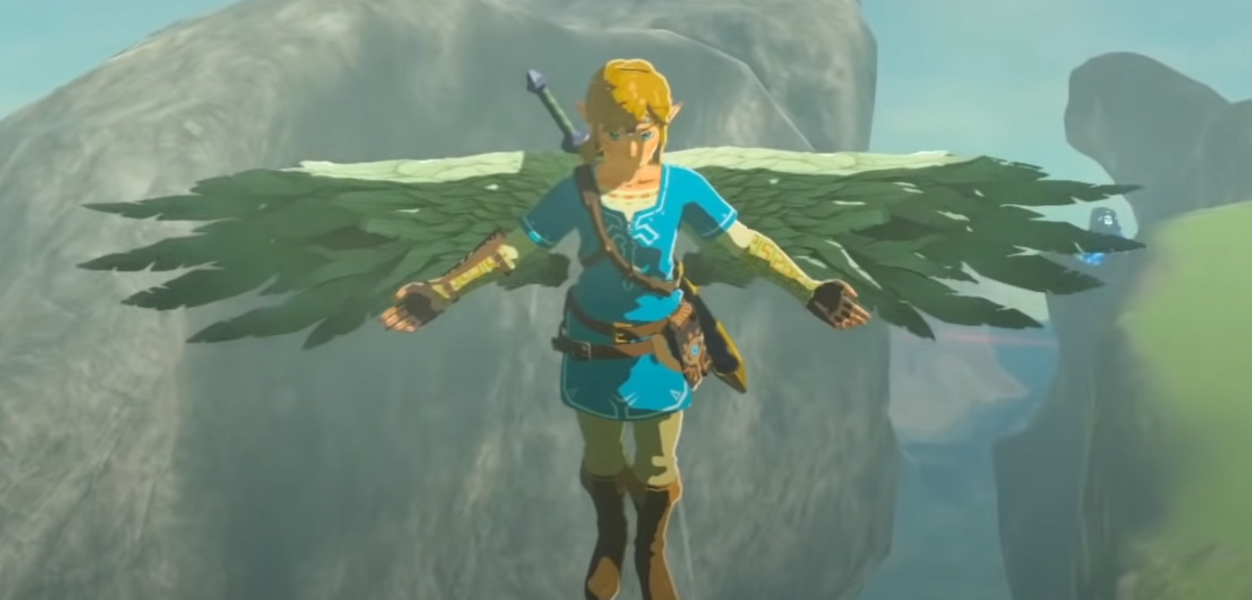 Angel Wings as Paraglider Mod for The Legend of Zelda: Breath of the ...