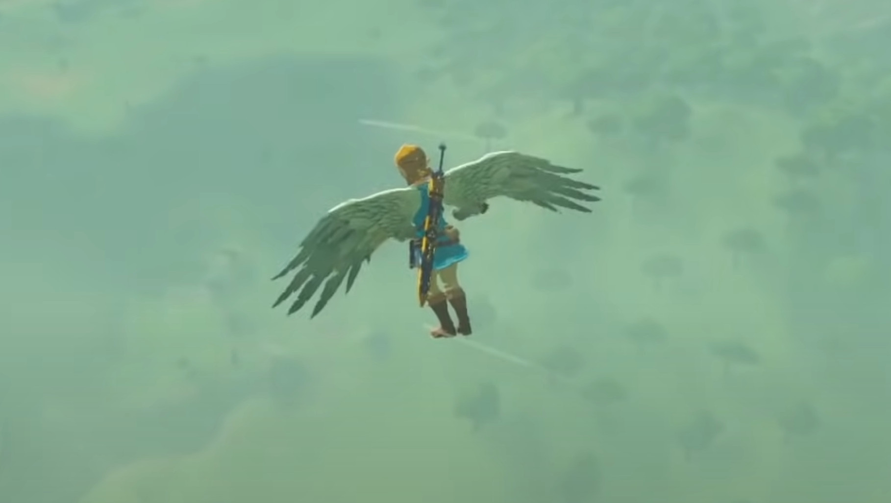 Angel Wings as Paraglider Mod for The Legend of Zelda: Breath of the ...