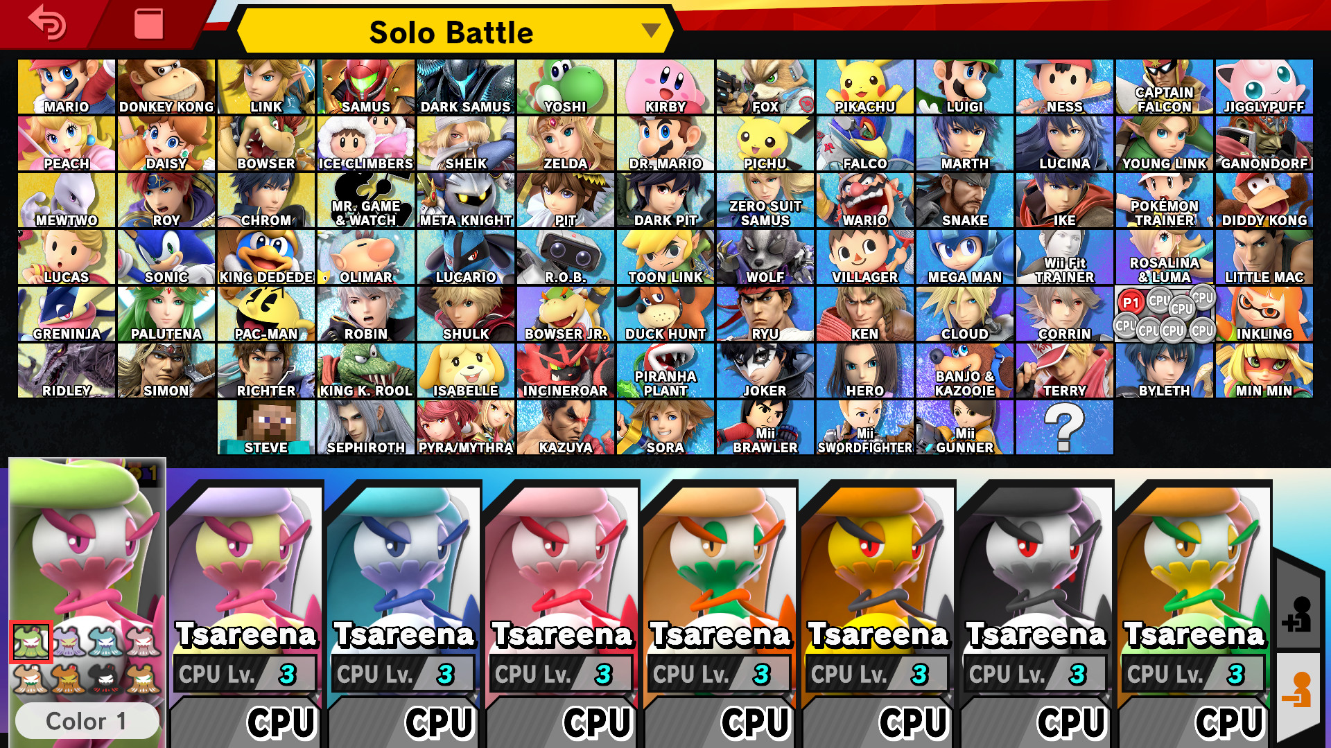 Tsareena Mod for Super Smash Bros. Ultimate | SSBU Mods