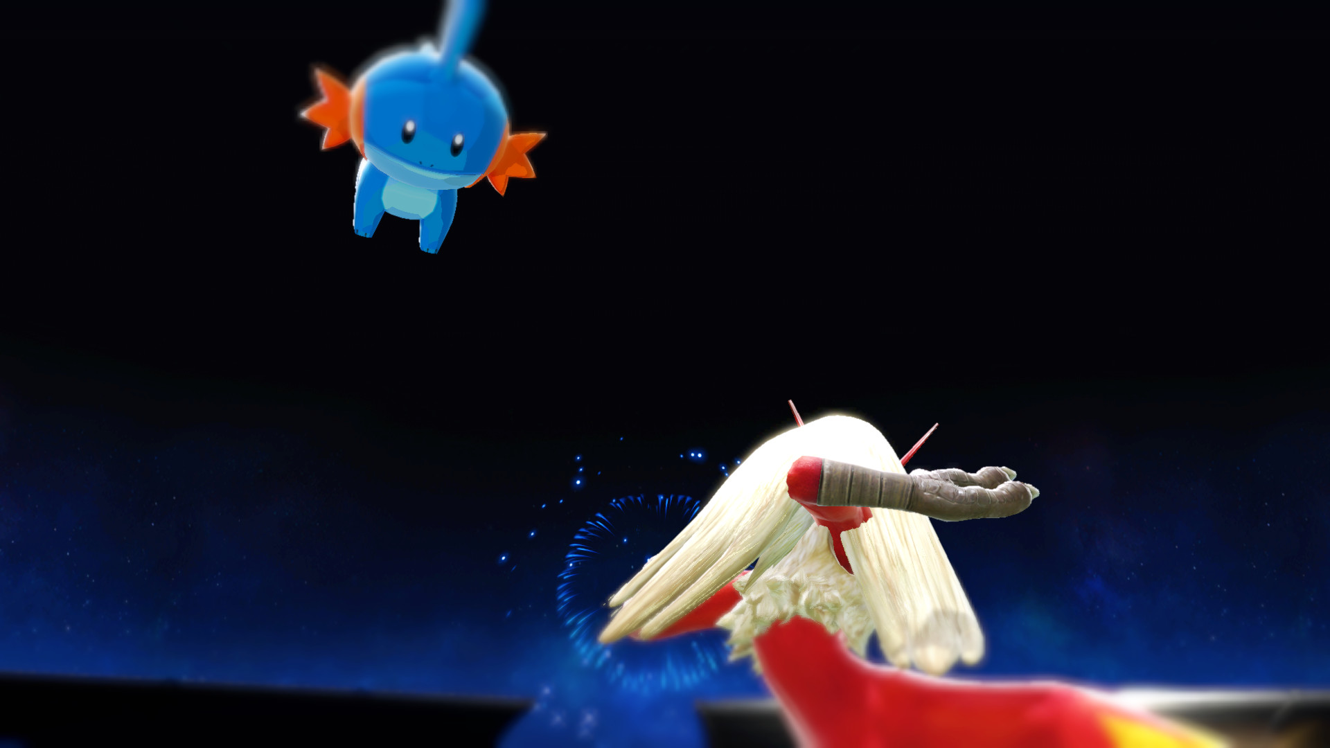 Mudkip over Pikachu c04 [Super Smash Bros. Ultimate] [Mods]