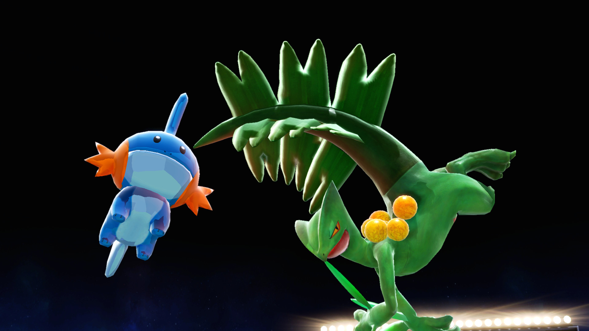 Mudkip over Pikachu c04 [Super Smash Bros. Ultimate] [Mods]