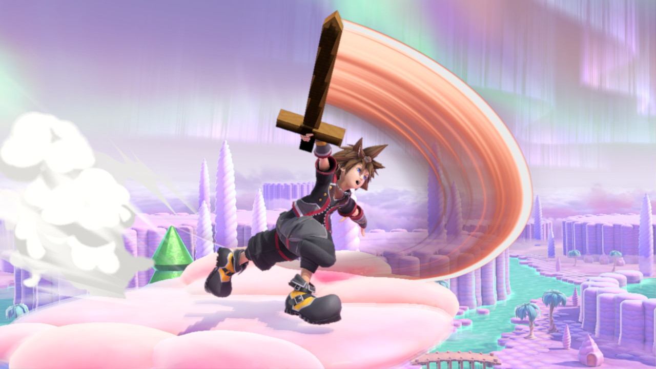 Sora With KH1 Wooden Sword Mod for Super Smash Bros. Ultimate | SSBU Mods