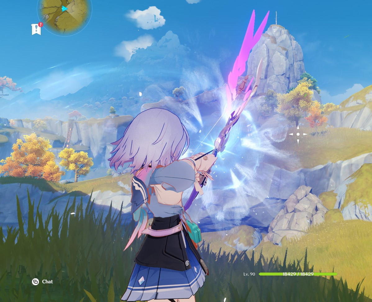 Ganyu as March 7th Mod for Genshin Impact | GI Mods