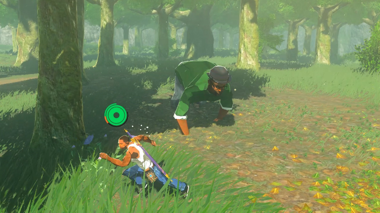 Bear Big Smoke (BCML Compatible) Mod for The Legend of Zelda: Breath of ...