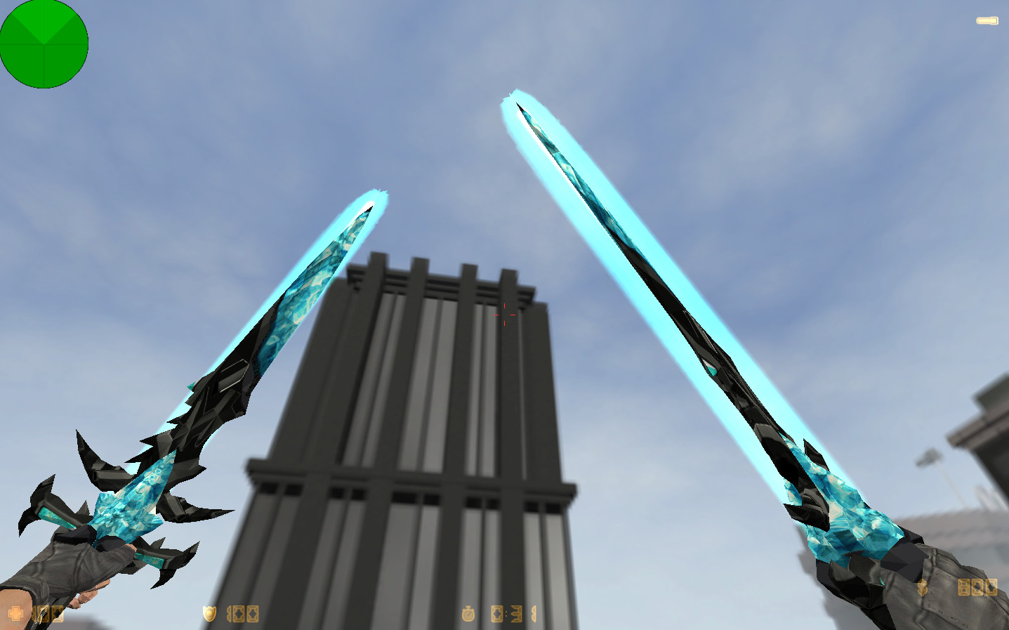 Dual Katana Frozen Saber For CS 1.6 Mod for Counter-Strike 1.6 | CS1.6 Mods