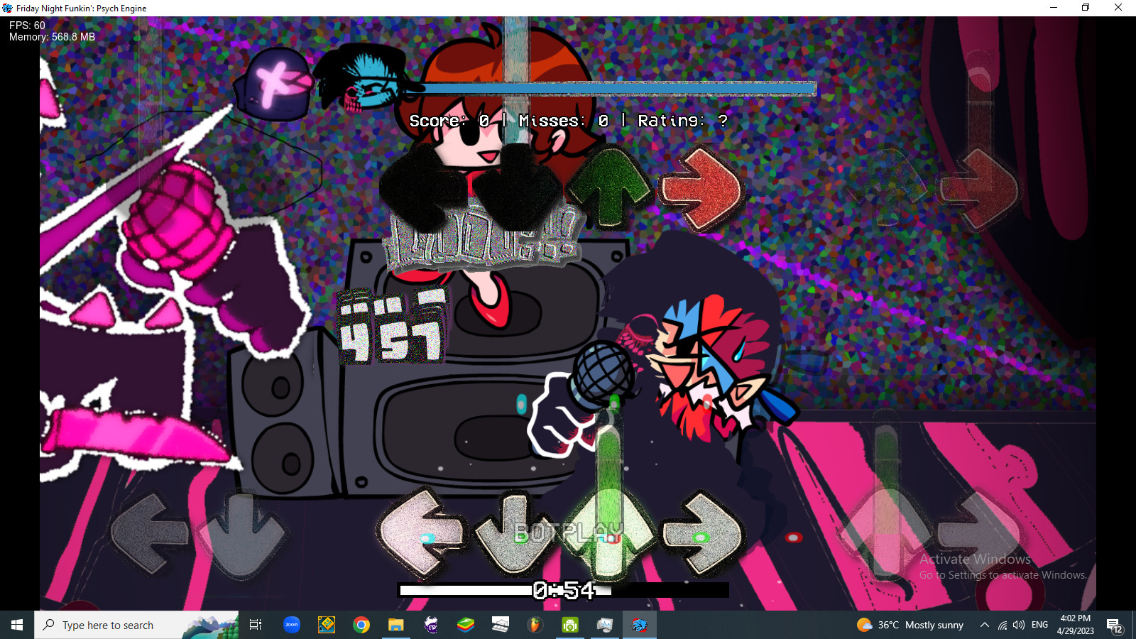 VS Corruption Imposter (Distortion) Mod for Friday Night Funkin' | FNF Mods