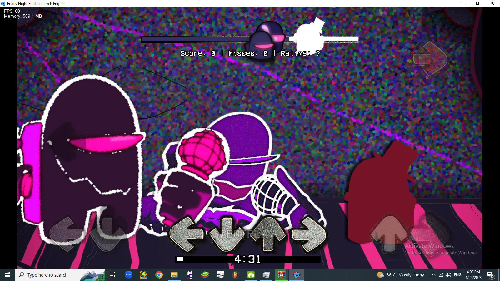 VS Corruption Imposter (Distortion) Mod for Friday Night Funkin' | FNF Mods