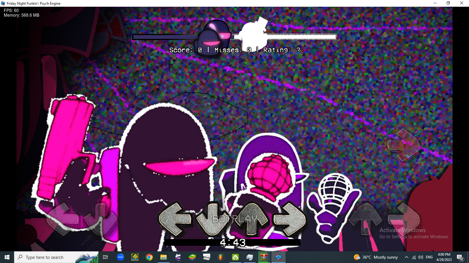 VS Corruption Imposter (Distortion) Mod for Friday Night Funkin' | FNF Mods